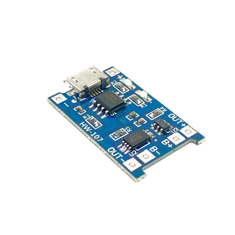 TP4056 (Micro USB with Current Protection) 1A Li-ion Battery Charging ...